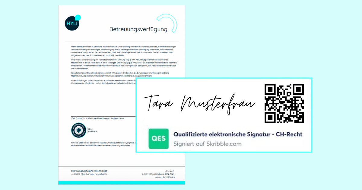 Die qualifizierte elektronische Signatur mit HYLI - Ratgeber